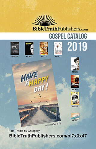 Free Catalog - Bible Truth Publishers